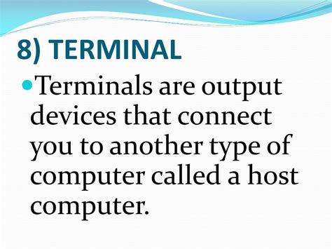 PPT COMPUTER OUTPUT DEVICES PowerPoint Presentation Free Download ID