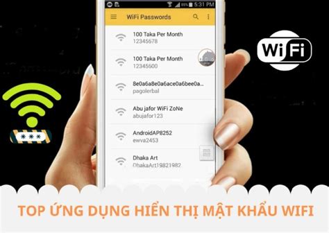 Top 11 ứng Dụng Hiển Thị Mật Khẩu Wifi Cho điện Thoại