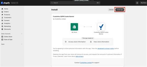 How To Add Cookie Banner On Shopify Website CookieYes