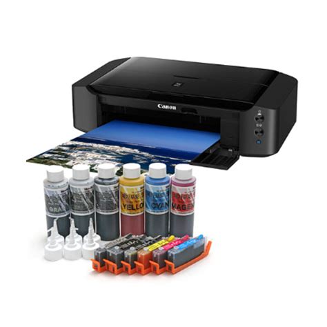디용 캐논 Pixma Ip8770 잉크젯 프린터 무한공급기 730ml 잉크미디어