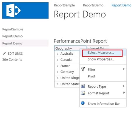 Performancepoint Services In Sharepoint 2013 Codeproject