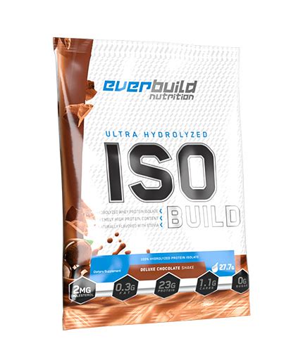 Iso Build Protein Isolate Sachet French Vanilla Shake Аптеки 366