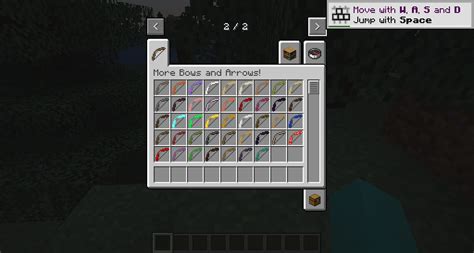 More Bows And Arrows Minecraft Mod