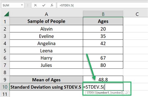 How To Calculate Standard Deviation In Excel Step By Step 2024