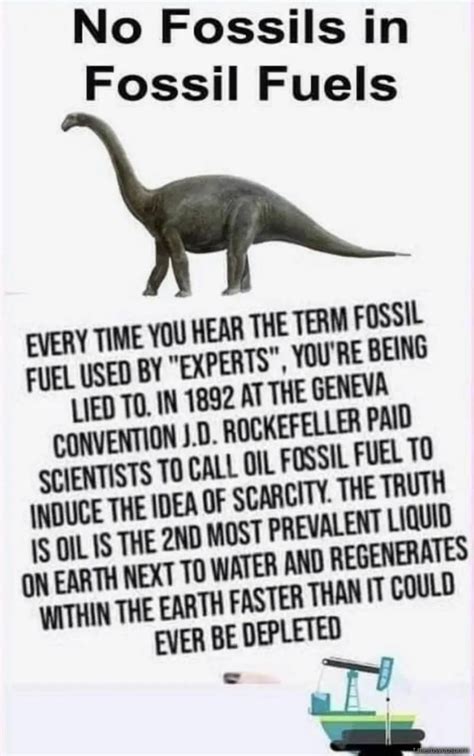 Fossil Fuels R Conspiracymemes