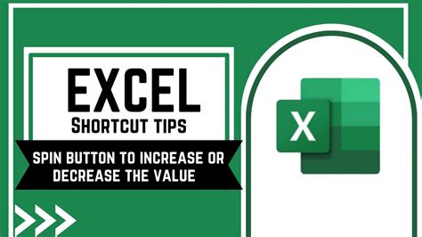 Excel Tips And Tricks 47excel Shortcut Tips For Spin Button To Increase