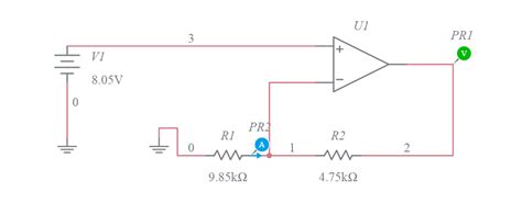 Copy Of Voltage To Current Converter Multisim Live