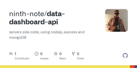 Github Ninth Notedata Dashboard Api Servers Side Code Using Nodejs