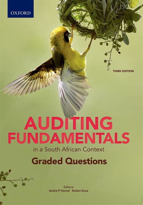 Auditing Fundamentals In A South Africa Context Graded Question 3e Oxford University Press
