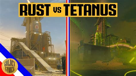 Tetanus Map Comparison Rust Vs Tetanus In Mw3 Vortex Map Youtube