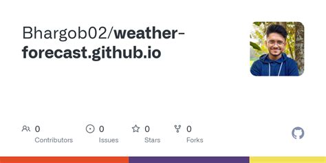 Github Bhargob02weather