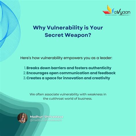 How vulnerability empowers you as a leader | Madhuri Shrivastava posted on the topic | LinkedIn