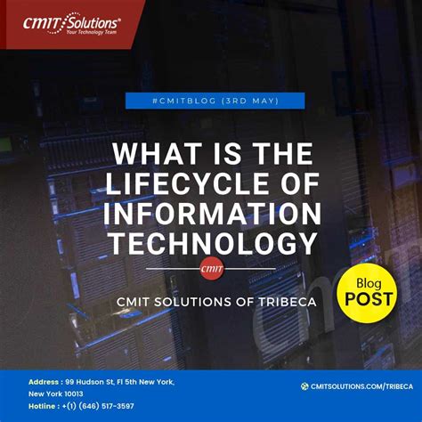 WHAT IS THE LIFECYCLE OF INFORMATION TECHNOLOGY | CMIT Solutions Tribeca