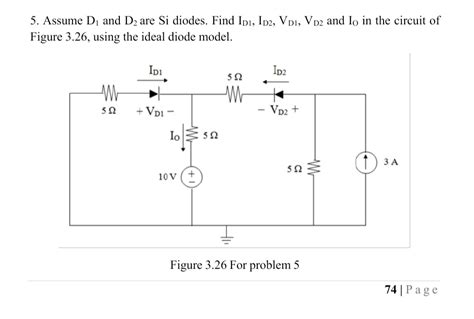 answered 5 assume d and d2 are si diodes find… bartleby