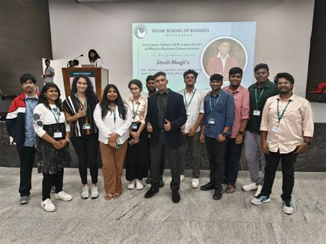 Attended A Business Communication Workshop By Jitesh Mogli Vasavi K