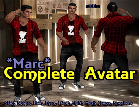 Second Life Marketplace Ee Complete Avatar Marc