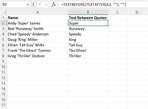 Excel How To Extract Text Between Quotes