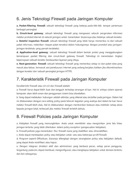 Firewall Pada Jaringan Voipdocx