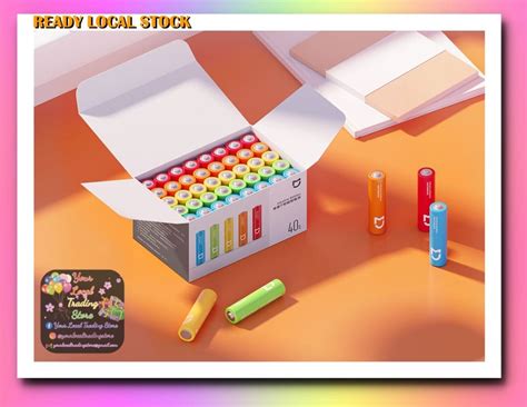 Xiaomi Aa Aaa Alkaline Battery Rainbow Photography Photography Accessories Batteries