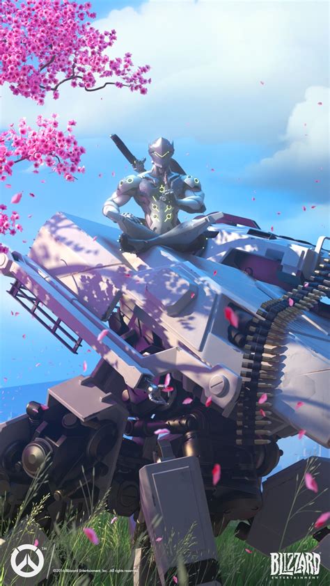 Overwatch Genji Wallpaper Blizzard Entertainment Overwatch Genji Overwatch Fan Art Overwatch