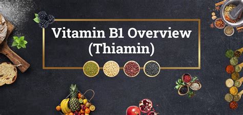 Thiamine Functionsdeficiency Symptoms Vegan Foodsdaily Intake