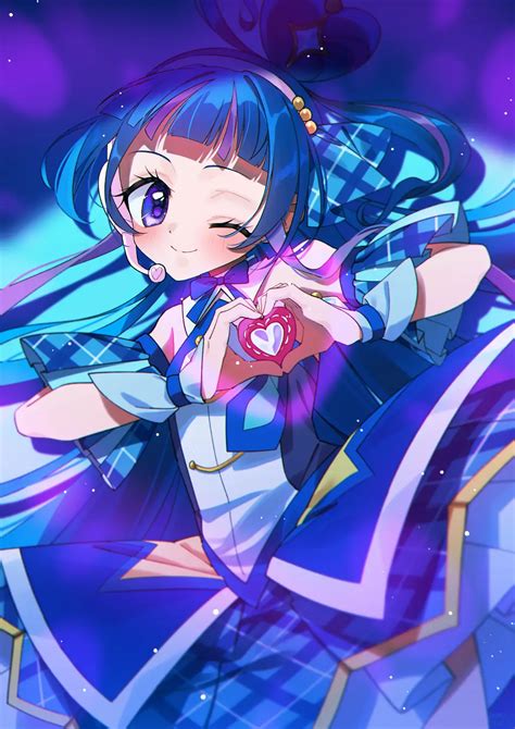 Cure Wink Aokaze Nana Mobile Wallpaper By Ganachantilly Zerochan Anime Image Board