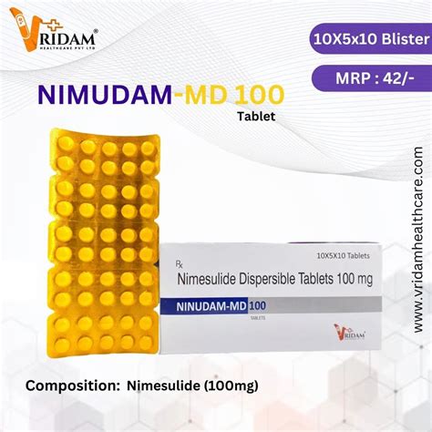 Nimesulide 100mg Dt Tablet At ₹ 45 Box Nimesulide Tablet In Nashik Id 2854083160948