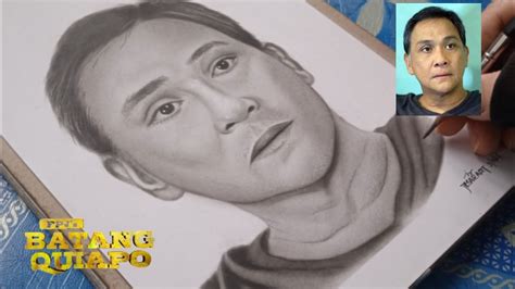 Fpjs Batang Quiapo Drawing Nonie Buencamino As Marcelo Macaraig Jesar Art Youtube