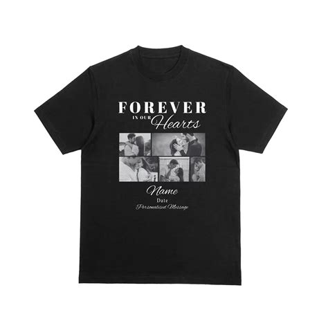 Forever In Our Hearts Memorial T Shirt Ts Handmade