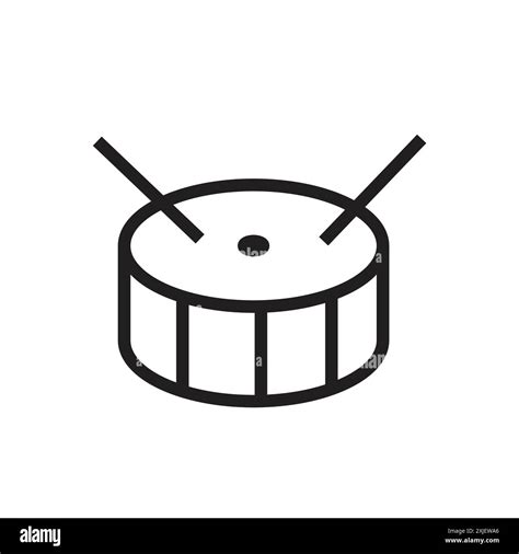 Tabla Icon Simple Flat Vector Symbol Outline Collection Set Logo Stock