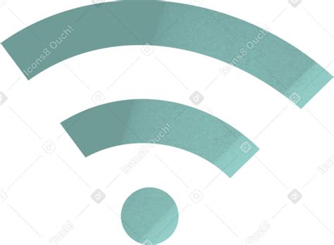 Wi Fi Icon Illustration In PNG SVG