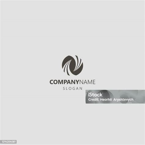 Ikon Putaran Ruang Negatif Geometris Vektor Sederhana Dari Dua Tikungan