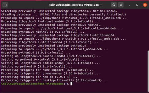 How To Install Python 3 9 On Ubuntu 20 04 Its Linux Foss