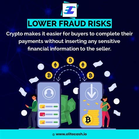 lower fraud risks crypto makes it easier for buyers to complete their