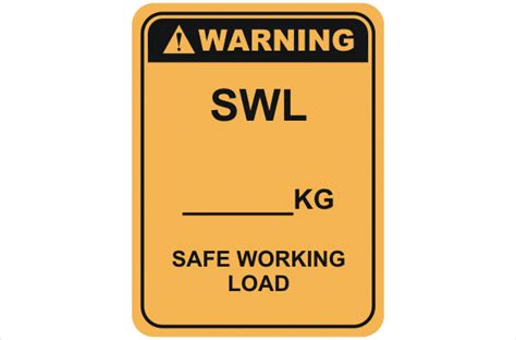 Safe Working Load