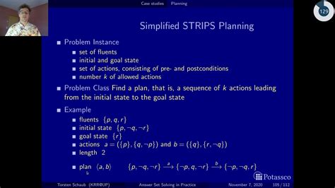Answer Set Solving In Practice Modeling Cases Planning Youtube
