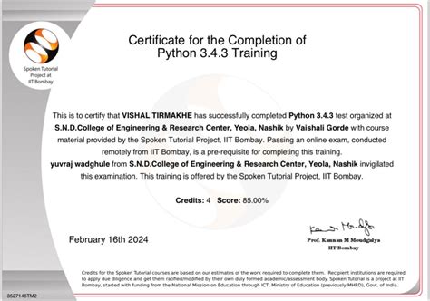 Iitbombay Iit Python Vishal Ravindra Tirmakhe