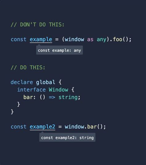 nhan nguyen on linkedin typescript tips 🧑‍💻 declaring globals