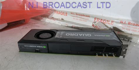 Nvidia Quadro K5200 Graphics Card Ni Broadcast Ltd