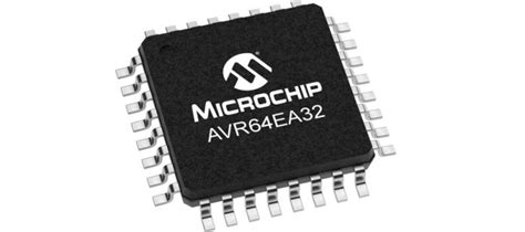 microchip technology s avr64ea 8 bit avr microcontrollers for