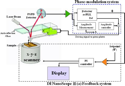 Schematic For Our Modified Multimode Nanoscope Iii A The Oscillation Download Scientific