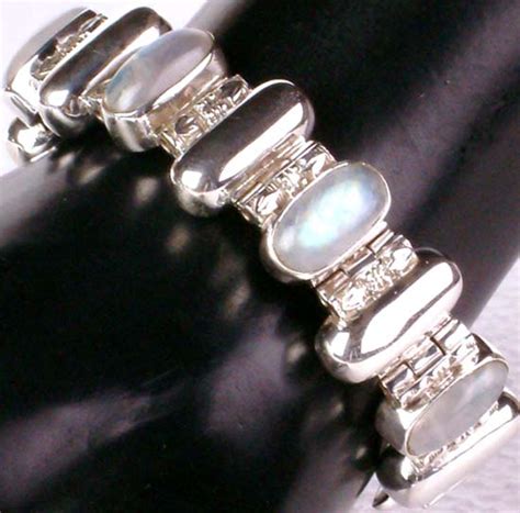 Moonstone Bracelet Exotic India Art