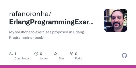 GitHub Rafanoronha ErlangProgrammingExercises My Solutions To Exercises Proposed In Erlang