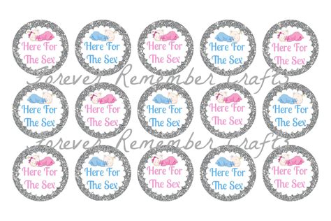 Instant Download Gender Reveal Here For The Sex 1 Inch Bottle Cap Image Sheets Digital Image 4×6