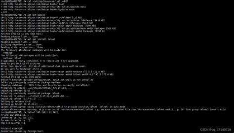 docker容器基础镜像为debian系统镜像，更换镜像源为阿里云镜像源并安装telnet工具 docker 容器中更换为阿里镜像源 csdn博客