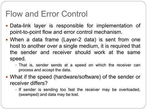 09 data link layerflow control ppt