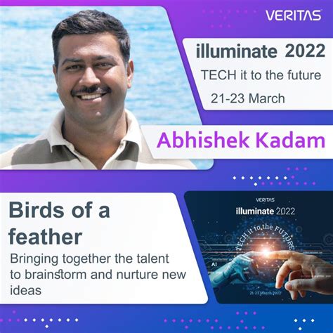 Abhishek Kadam On Linkedin Veritasilluminate Teamvtas Lifeatveritas