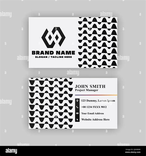 Simple Business Card Template Editable Resizable Vector Illustration Stock Vector Image And Art