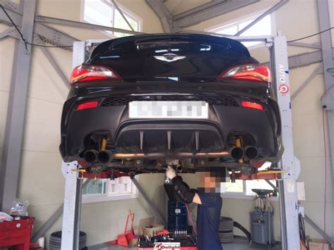 제네시스쿠페 신쿱개조구조변경대행 머플러구조변경대행 배기구변대행 튜닝소음기 스폐셜라인 중통제작 배기시스템제작 인천 엠비원모터스 네이버 블로그