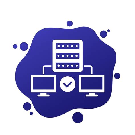Proxy Server Icon With Computers 42361674 Vector Art At Vecteezy